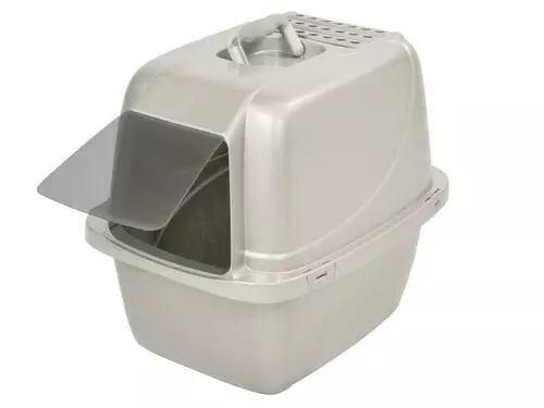 New Stylish Master Paws Large Enclosed Cat Litter Box - Assorted Colors ...